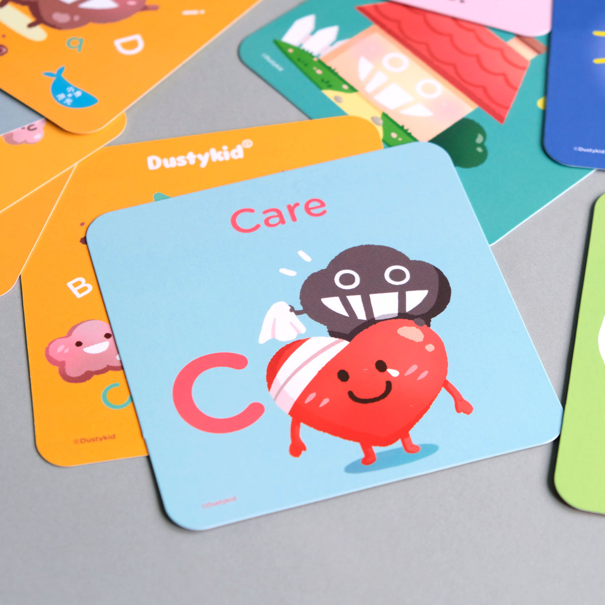 幼兒英文字母學習卡 《Alphabet & Vocabulary Flashcards》 – Dustykid Official Online ...